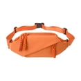 Lenkho Waterproof Nylon Chest Bag, Multi‑Purpose Sling Waist Pack with ...