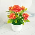 Yirtree Small Fake Plastic Plant Artificial Potted Plant Look Real ...