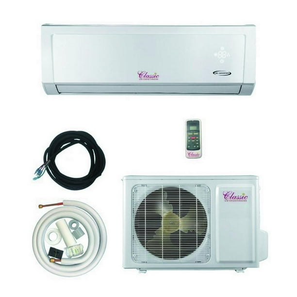 Mini Split Heat And Cool 12,000 Btu 20 SEER 220 Volt - Walmart.com