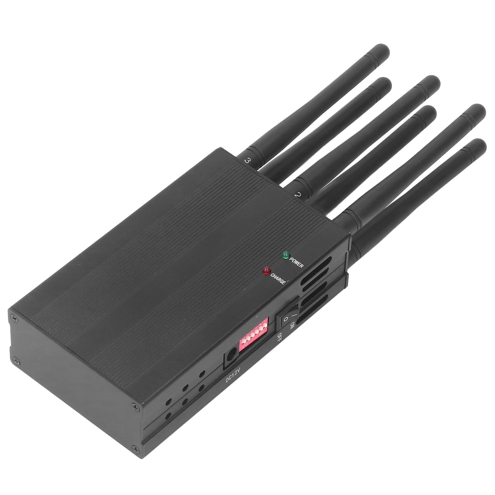 Interceptor Antigrabación Portátil con 6 Canales y Radio de Bloqueo de ...