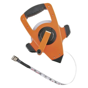 Lufkin FE150 1/2" x 150' Hi-Viz® Orange Fiberglass Tape Measure, Feet ...
