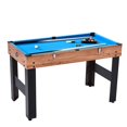 Lancaster 3 in 1 Pool Billiard, Hockey, Foosball Combo Arcade Game ...
