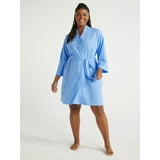 Joyspun Women’s Waffle Kimono Robe, Sizes S to 3X - Walmart.com