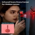 GJX Hidden Camera Detectors,Infrared Pin Hole Camera Finder,Wireless ...