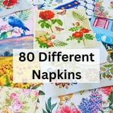 Keep Unique Decoupage Napkins, Mystery Pack of Random Paper Napkins ...