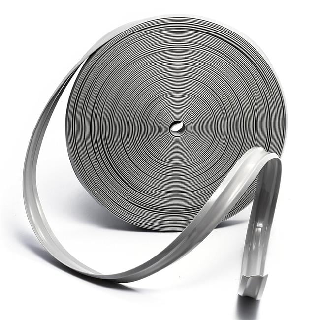 1 in. x 100 ft. Vinyl Trim Insert - Gray - Walmart.com - Walmart.com
