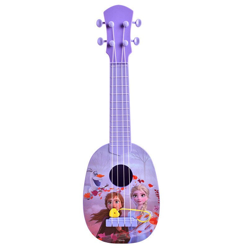 Disney Princess Frozen2 Guitar Musical Instruments Toys Blue Ukulele ...