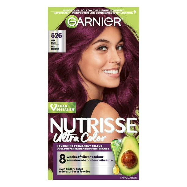 Garnier Nutrisse Ultra Color Permanent Hair Dye, Vibrant Long-Lasting ...
