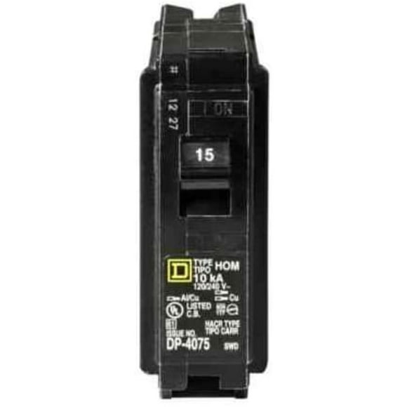 Square D 15 Amp Breaker