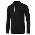 Czscpdaw Mens Quarter Zip Sweaters Slim Fit Neck Pullover Sweater Lightweight Knitted Polos