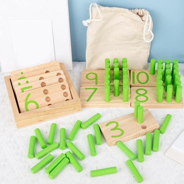 Montessori Number Rods