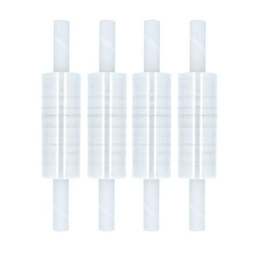 18 Inch Stretch Wrap Film 1200 Feet Clear, 60 Gauge Heavy Duty Pallet ...