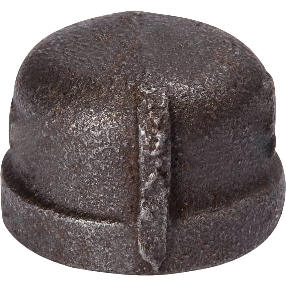 B&K 1-2 In. Malleable Black Iron Cap 521-403BG Pack of 5 521-403BG ...