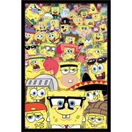 Nickelodeon Spongebob - Character Wall Poster, 22.375" x 34", Framed ...