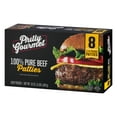 Philly Gourmet Pure Beef Patties, 2lbs - Walmart.com