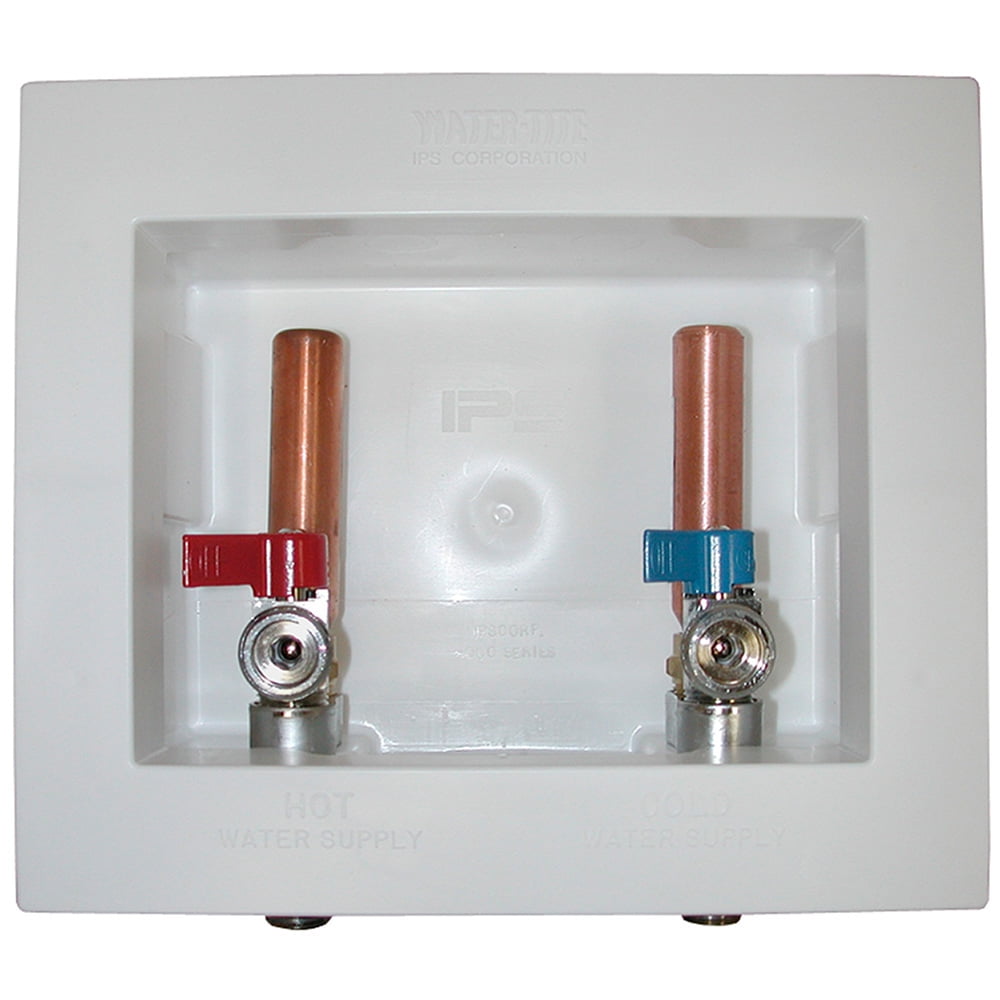 Washing Machine Box with Hammer Arrestor, Center Drain, Solder ...