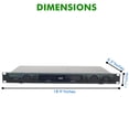 Technical Pro UHF Dual Handheld Wireless Microphone System XLR Output ...