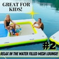 Blue Water Toys 3-in-1 Inflatable Swim Platform for Pool, Lake, Adults ...