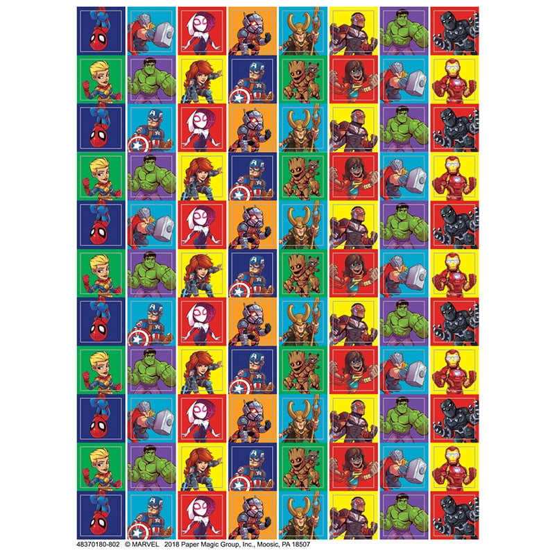 Marvel Super Hero Adventure Stickers - Mini (88-up) | Bundle of 10 ...
