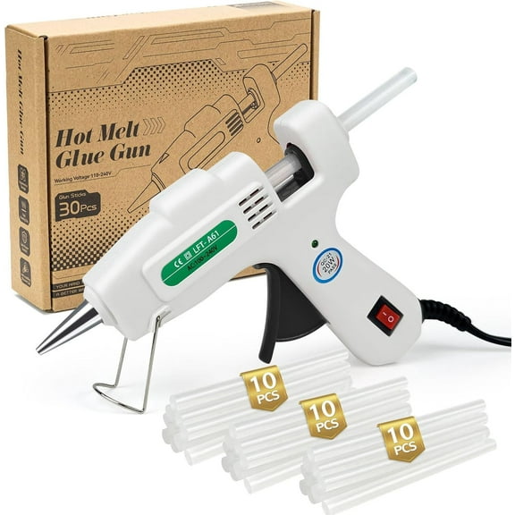 Hot Glue Gun Kit Mini: Mini Guns with 30 Sticks Melt Craft for School ...