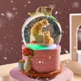 Cake Cat Music Box Flower Basket Snow Globe Decoration - Walmart.com
