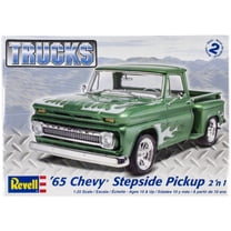Revell Plastic Model Kit '65 Chevy Stepside Pickup 2-In-1:25 - Walmart.com