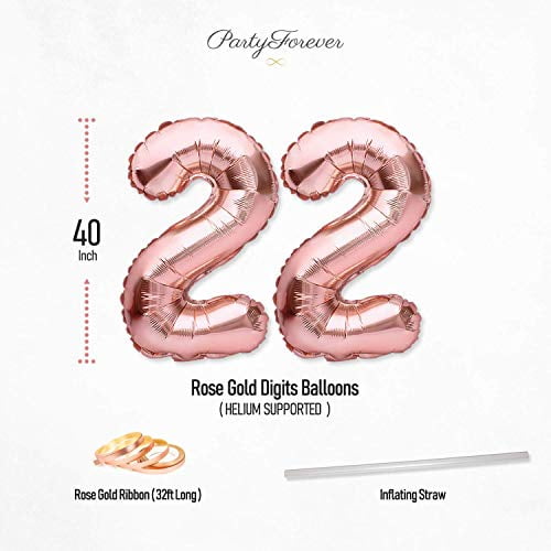 The Number 22 In Pink