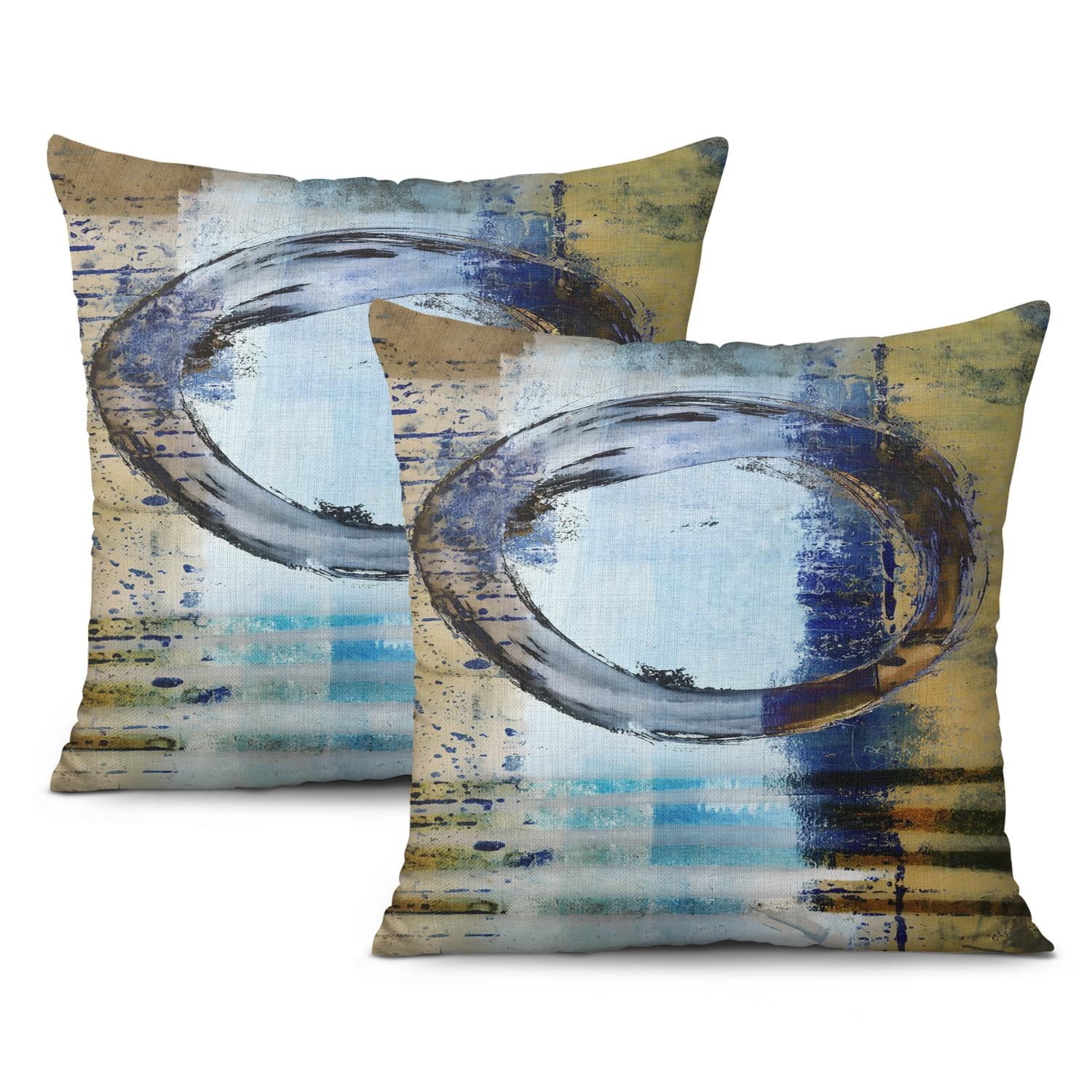 Click here for Safarsa Bold & Beautiful Throw Pillow Covers - Tea... prices