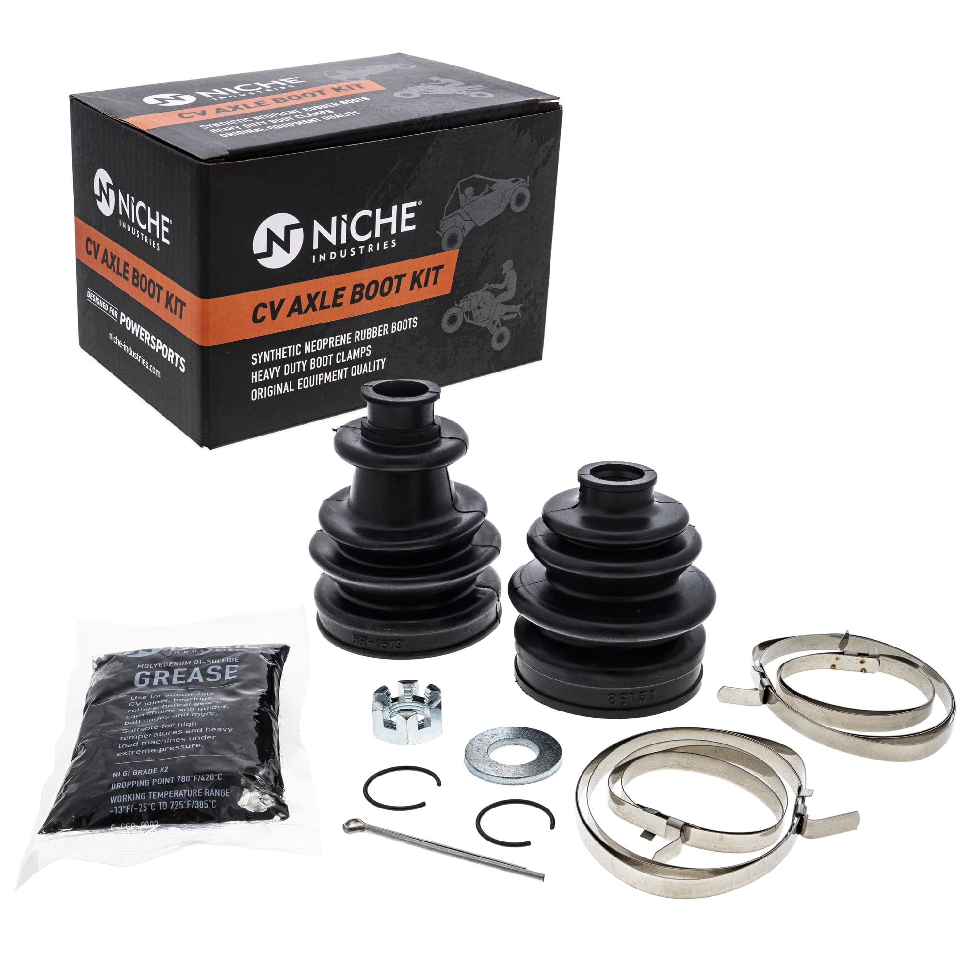 Niche Front CV Axle Boot Kit for Polaris Sportsman 500 700 5411106 ATV ...