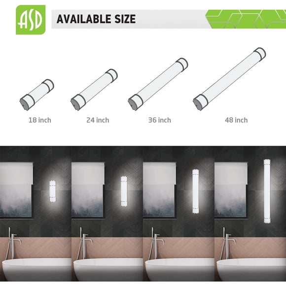 48 Inch Vanity Light Brushed Nickel