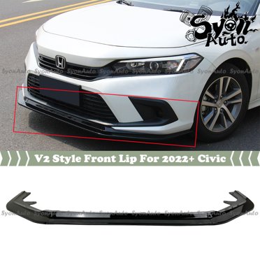 FITS 2020-2021 TOYOTA COROLLA SEDAN SE/XSE GLOSSY BLACK V STYLE FRONT ...