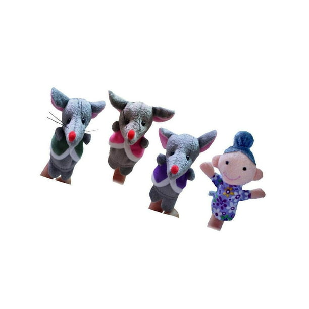 freestylehome Set of 4pcs Finger Puppets - Three Blind Mice - Walmart.ca