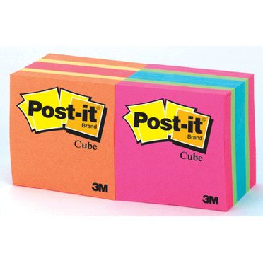 Self-Stick Note Pads 3 in. x 5 in. - Yellow 100 Sheets (12/Pack ...