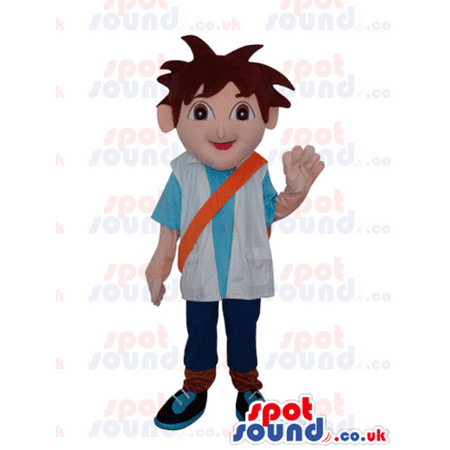 Dora The Explorer Cartoon Tv Series Main Boy Character - Mascots ...