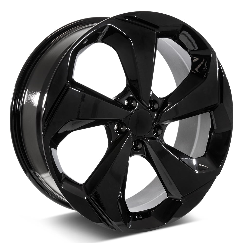 Set of 20" Gloss Black Sport Style 2020 Wheels for Honda Civic, Accord ...