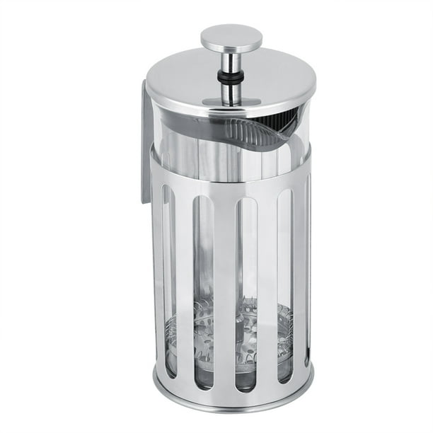French Press Coffee Pot,Stainless Steel Glass French Coffee Pot Tea ...