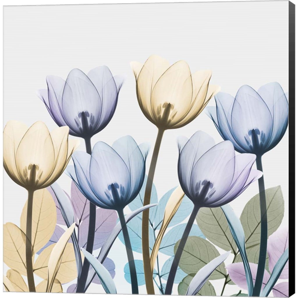 Great Art Now Tulip Collage 1 by Albert Koetsier, Canvas Wall Art, 27W ...