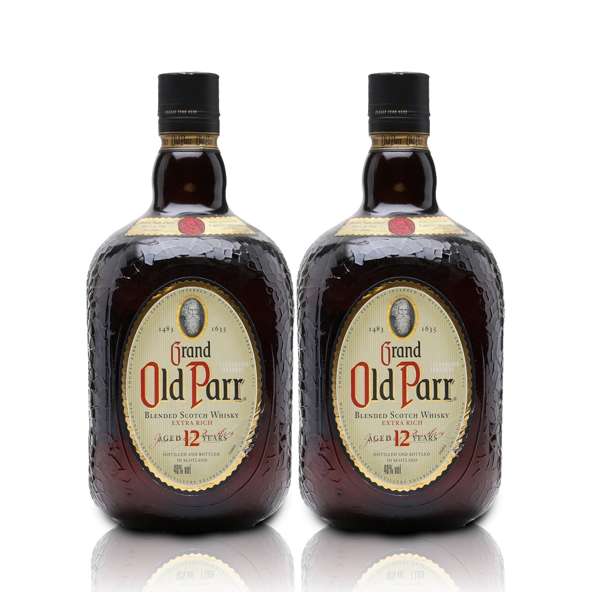 Pack x 2 - Whisky Old Parr 12 años Blended Scotch 750 ml Old Parr ...