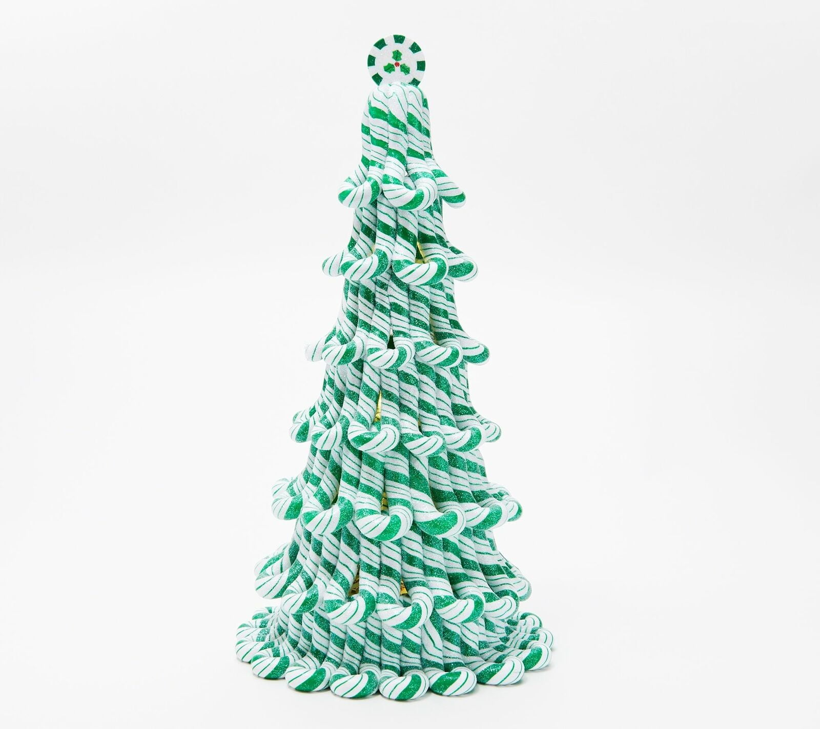 16" Oversized Peppermint Candy Tree by Valerie in Green - Walmart.com