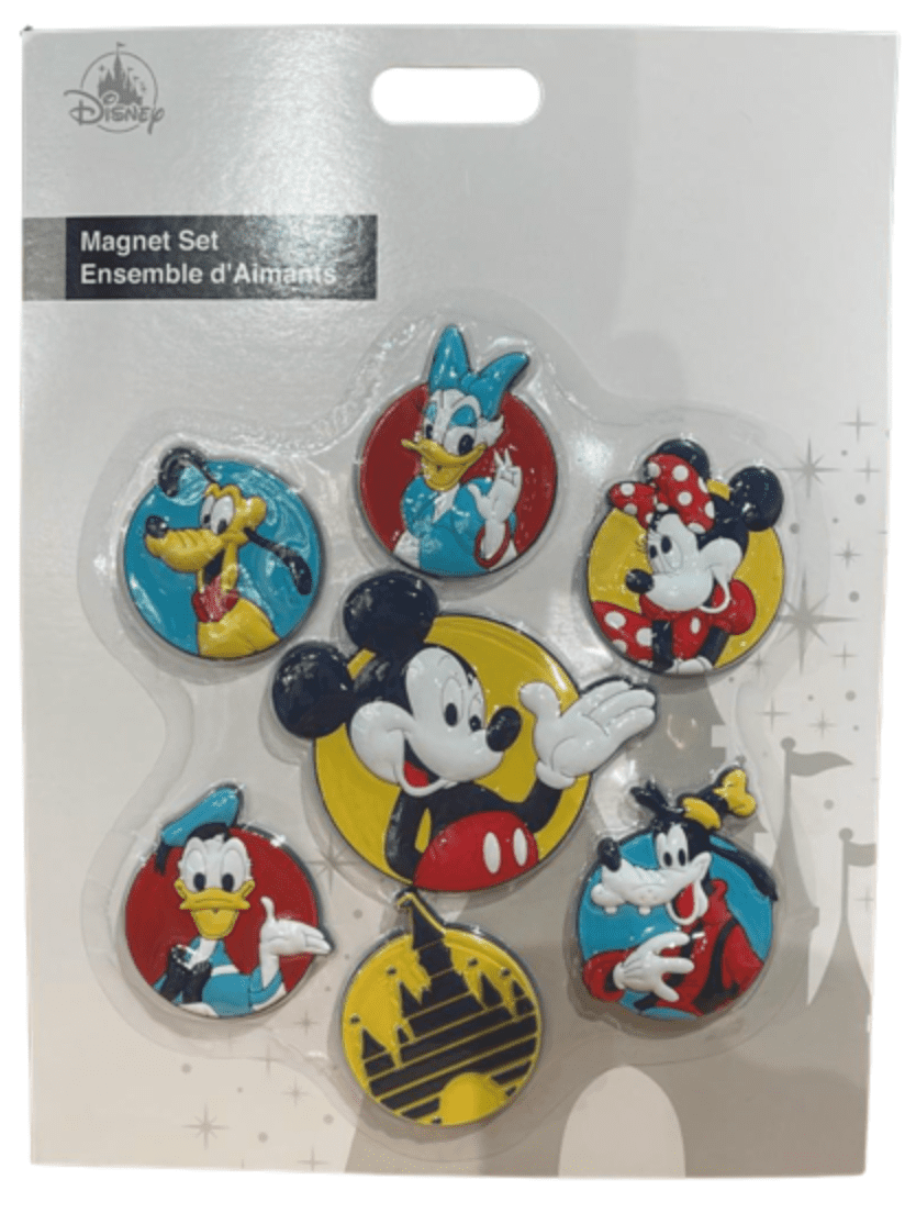 Disney Parks Mickey Mouse and Friends Magnet Set New With Tag - Walmart.com