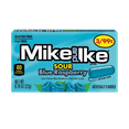 Just Born Mike and Ike Sour Blue Raspberry Candy, 0.78 oz Box, Case of ...