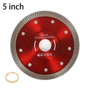 Miuline 4.5"/5" Diamond Saw Blade Cutting Disc Wheel for Cutting Porcelain Tiles Granite Marble ...
