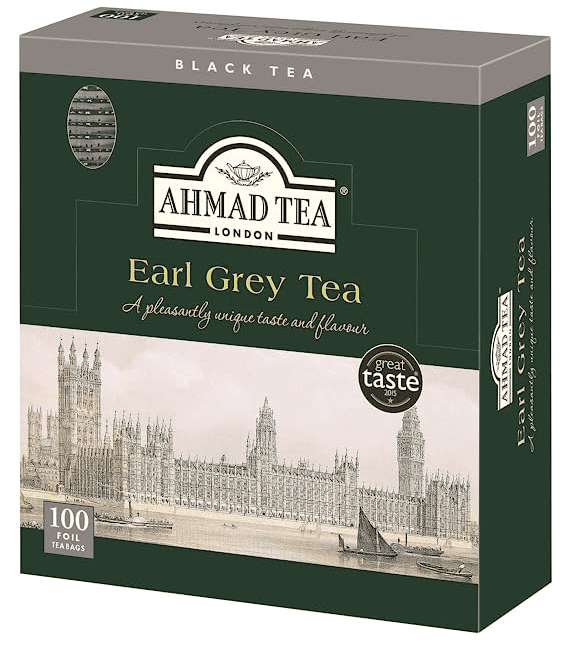 Ahmad Tea Earl Grey Foil Teabags 100 Count - Walmart.com