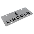 Lincoln Dual Logo License Plate (Chrome) - Walmart.com