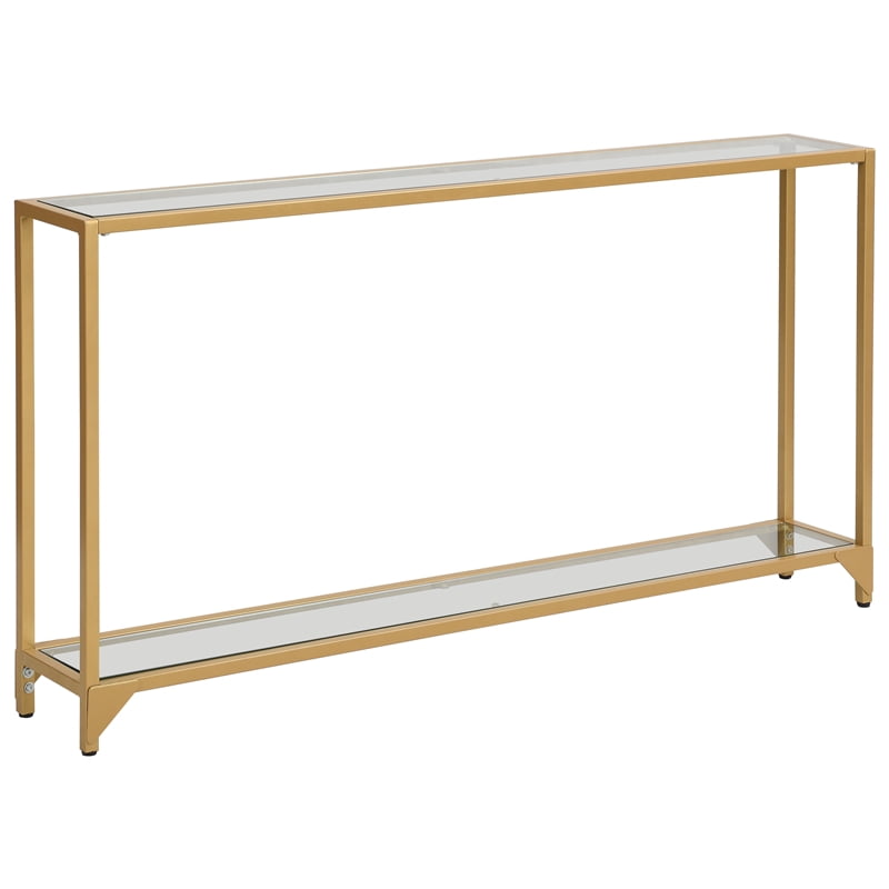 Carolina Classics Graydon Gold Slim Console in Gold - Walmart.com