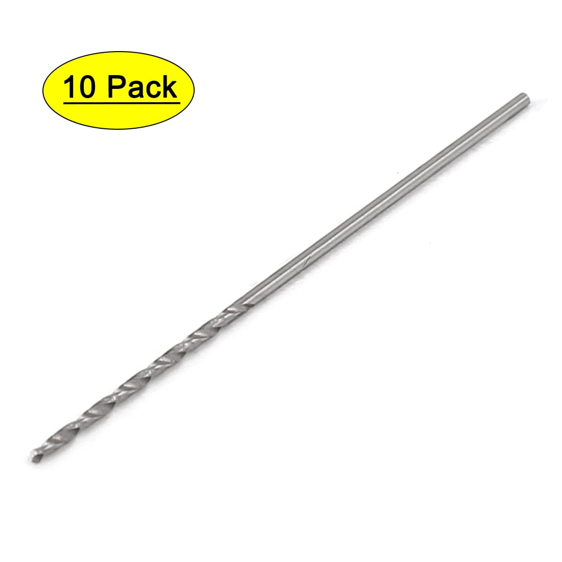 0.8mm Drilling Diameter 36mm Length HSS Straight Shank Twist Drill Bit ...