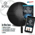 BOSU NexGen Toning Ball Base, Home Gym Balance & Strength Trainer ...