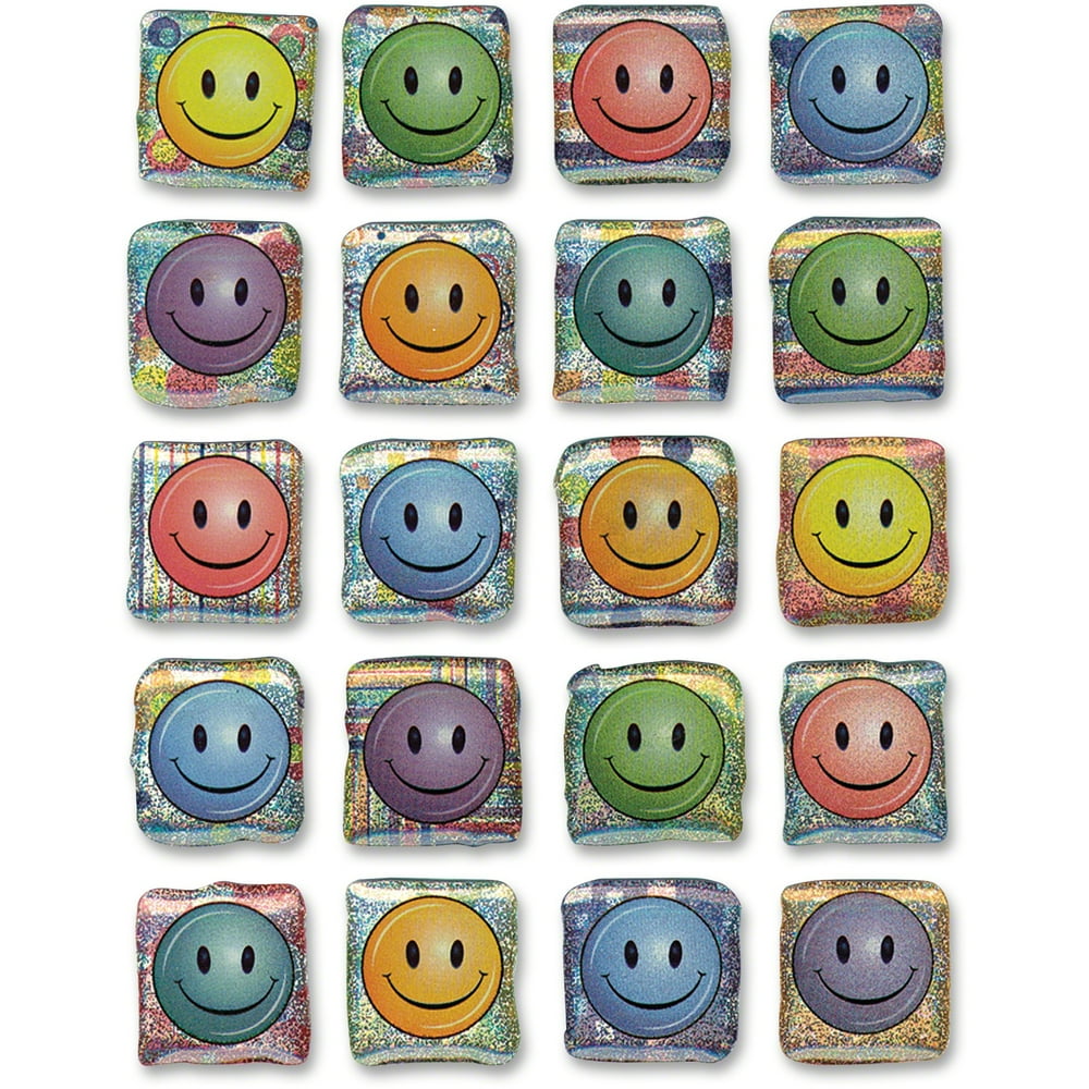 Creativity Street, CKC1648, Peel/Stick Smiley Faces Stickers, 1 / Pack ...