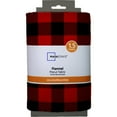 Mainstays 42" x 1.5 yd Cotton Light-weight Flannel Buffalo Plaid Precut ...
