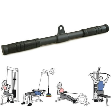 Barbell Revolving Bar for Pulley System Tricep and Lat Pull Down ...
